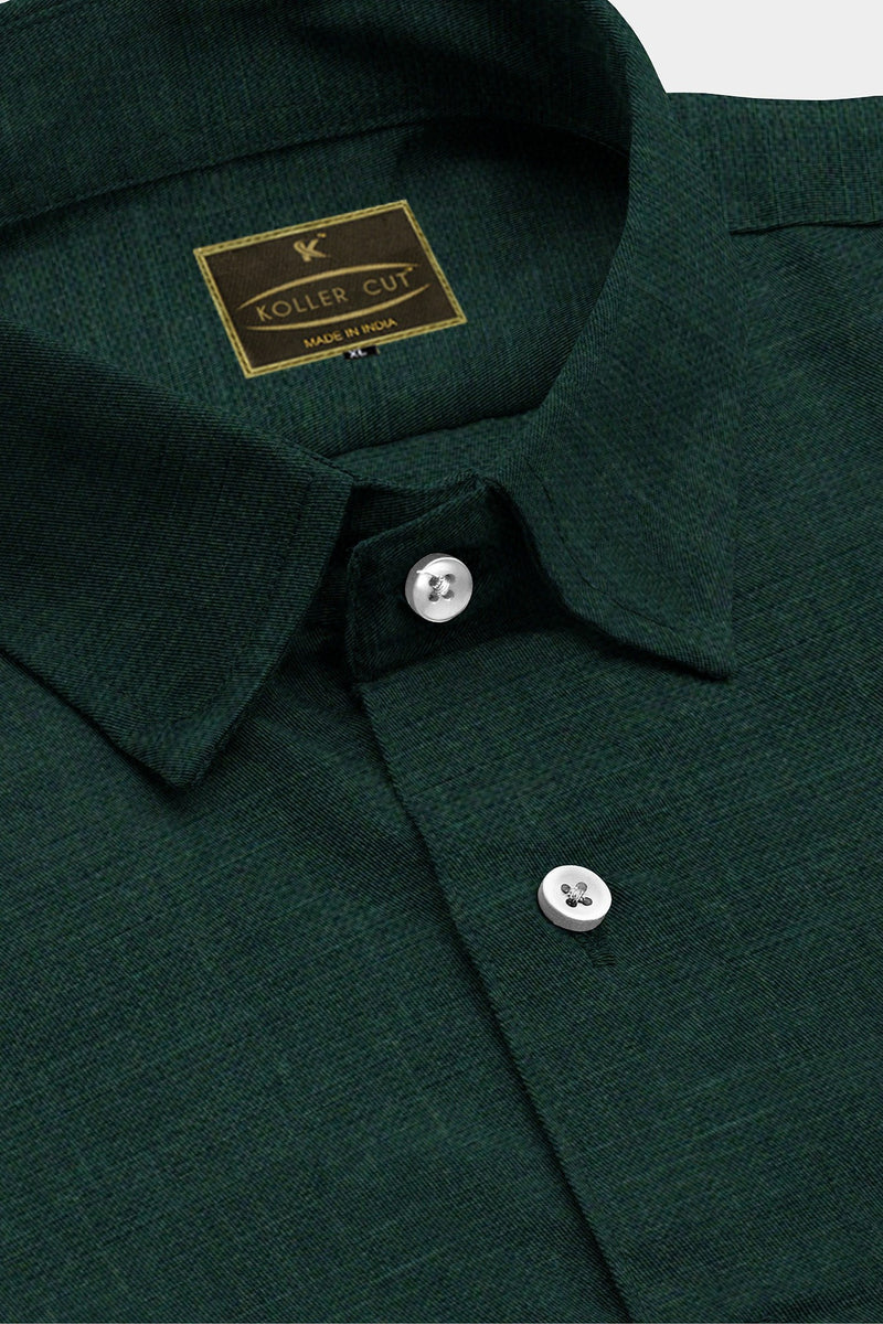 Cool Forest Green Mens Shirt Pictures